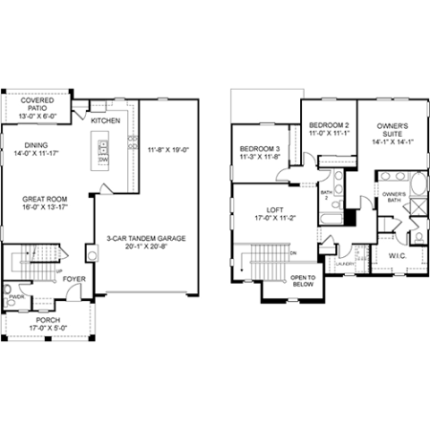 Estancia Floor Plan - SOLD OUT | Costa Verde Homes